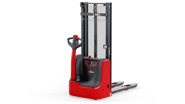 Apilador con condusctor acompañante L14 - L20 de Linde Material Handling