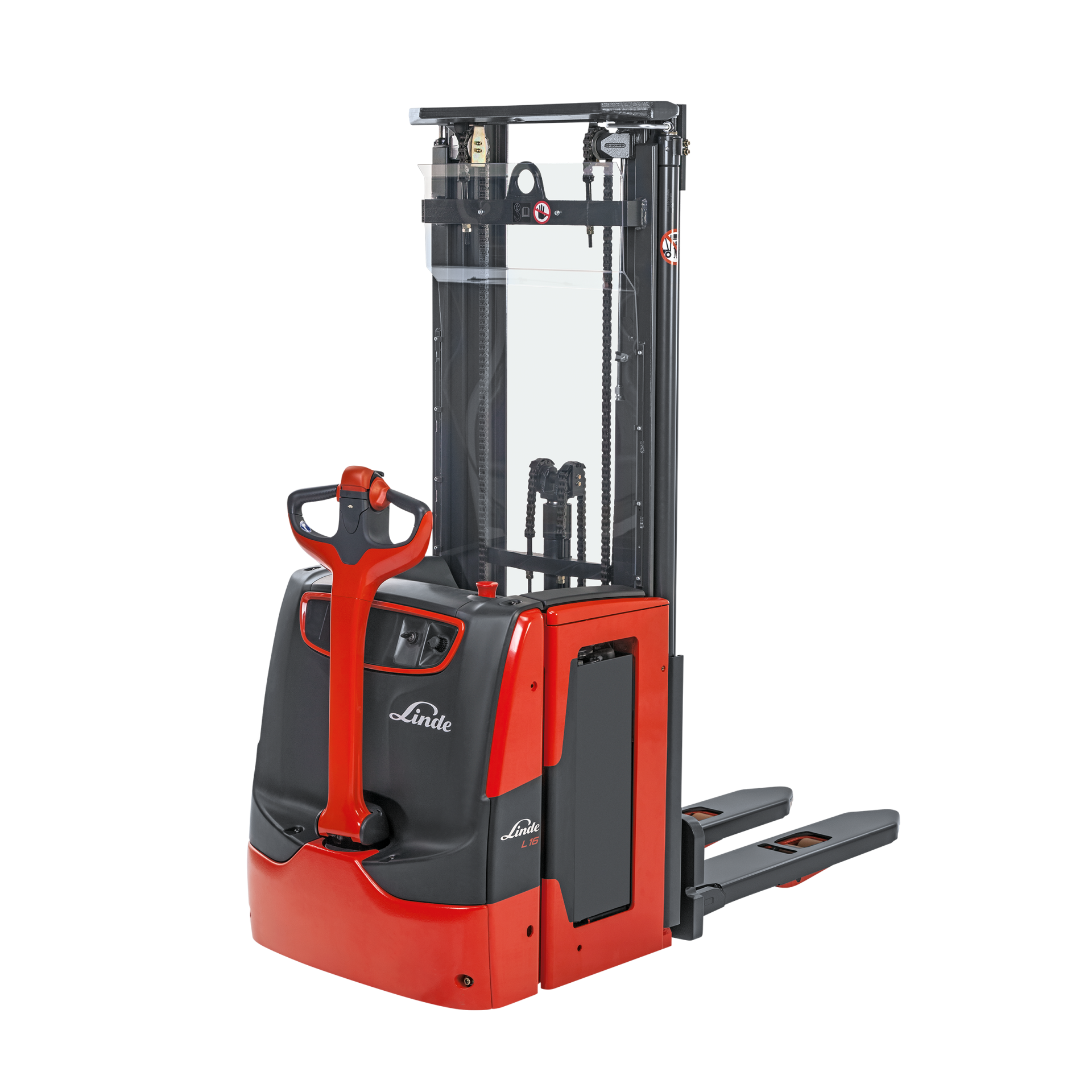 Apilador con condusctor acompañante L14 - L20 de Linde Material Handling