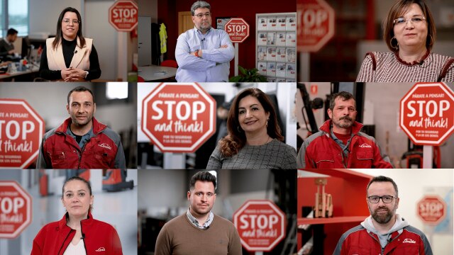 STOP & THINK: Párate a pensar Por tu seguridad y la de tus compañeros