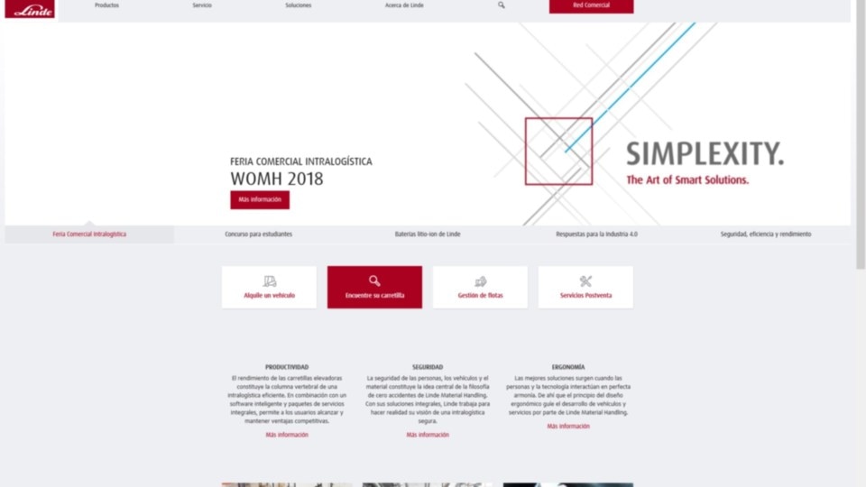 Linde Material Handling Ibérica lanza sus nuevas webs corporativas para ...